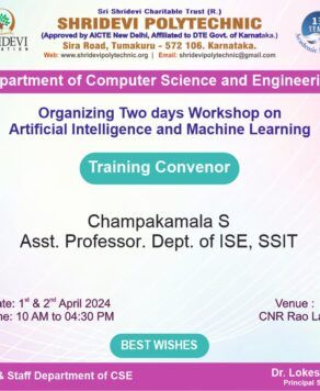 SHRIDEVI POLYTECHNIC | Approved by AICTE New Delhi, Affiliated to DTE ...